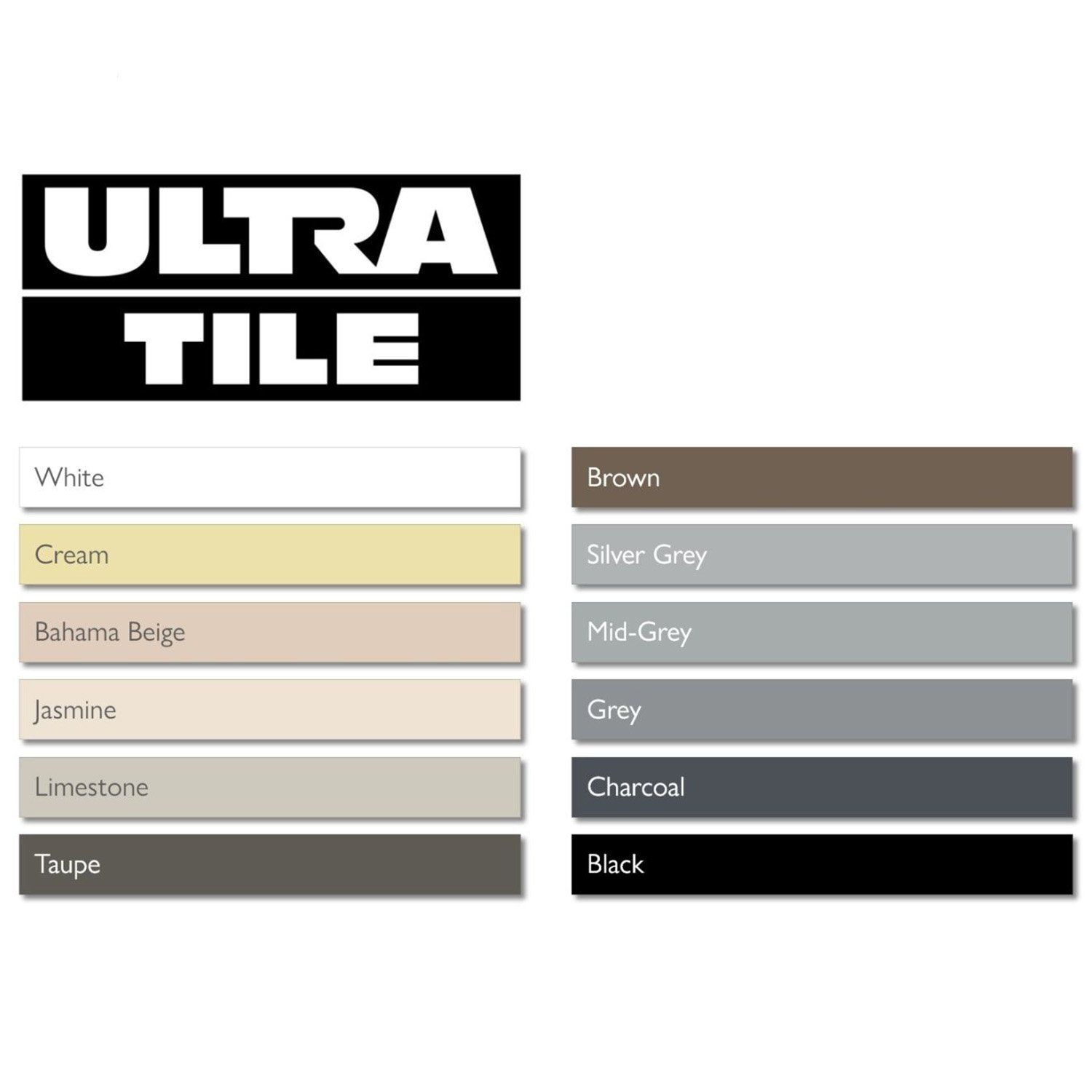 UltraTile ProGrout Flexible Cream Grout | Tile Grout & Adhesive
