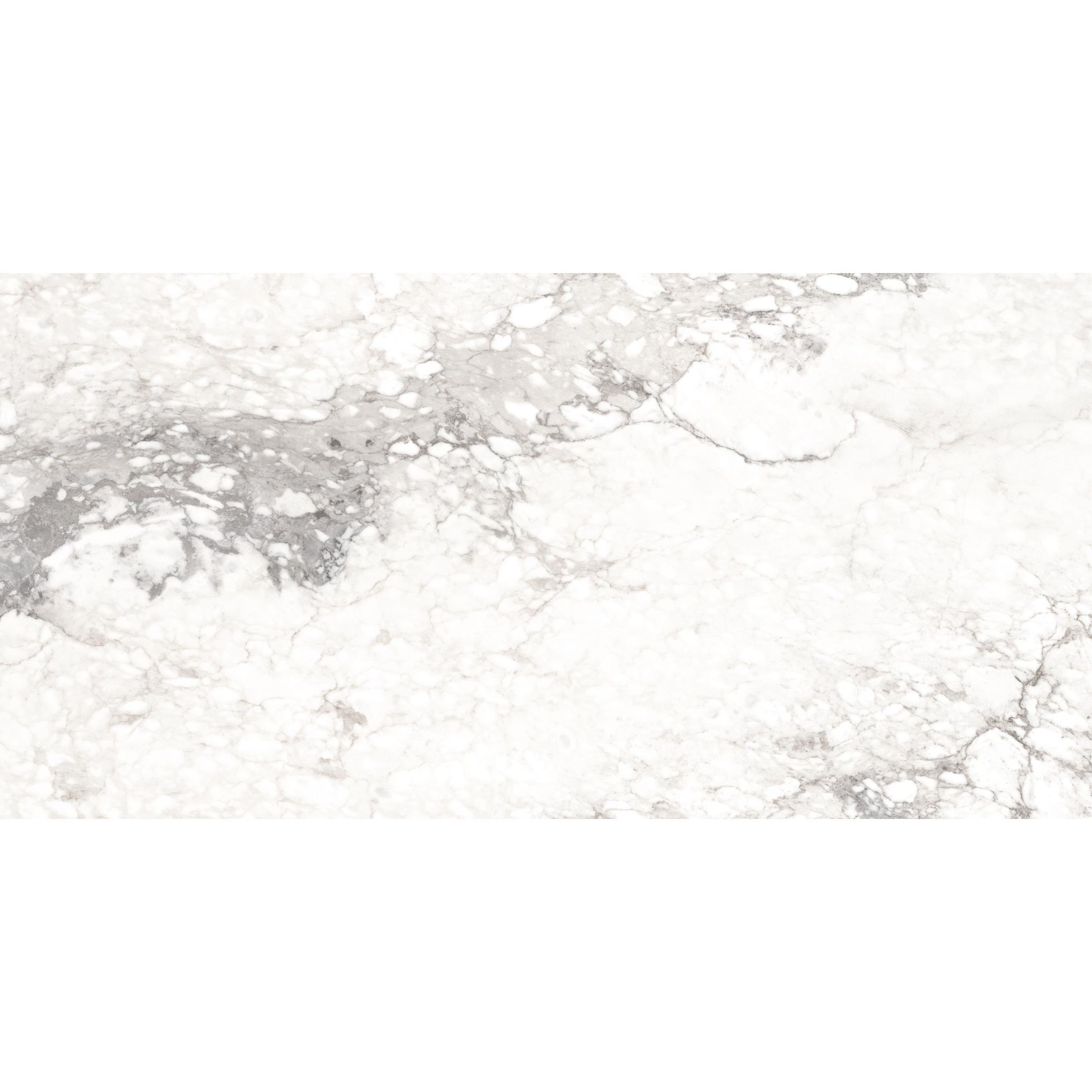 Noble White Marble Porcelain Tile (600x1200mm) | Go Tiles