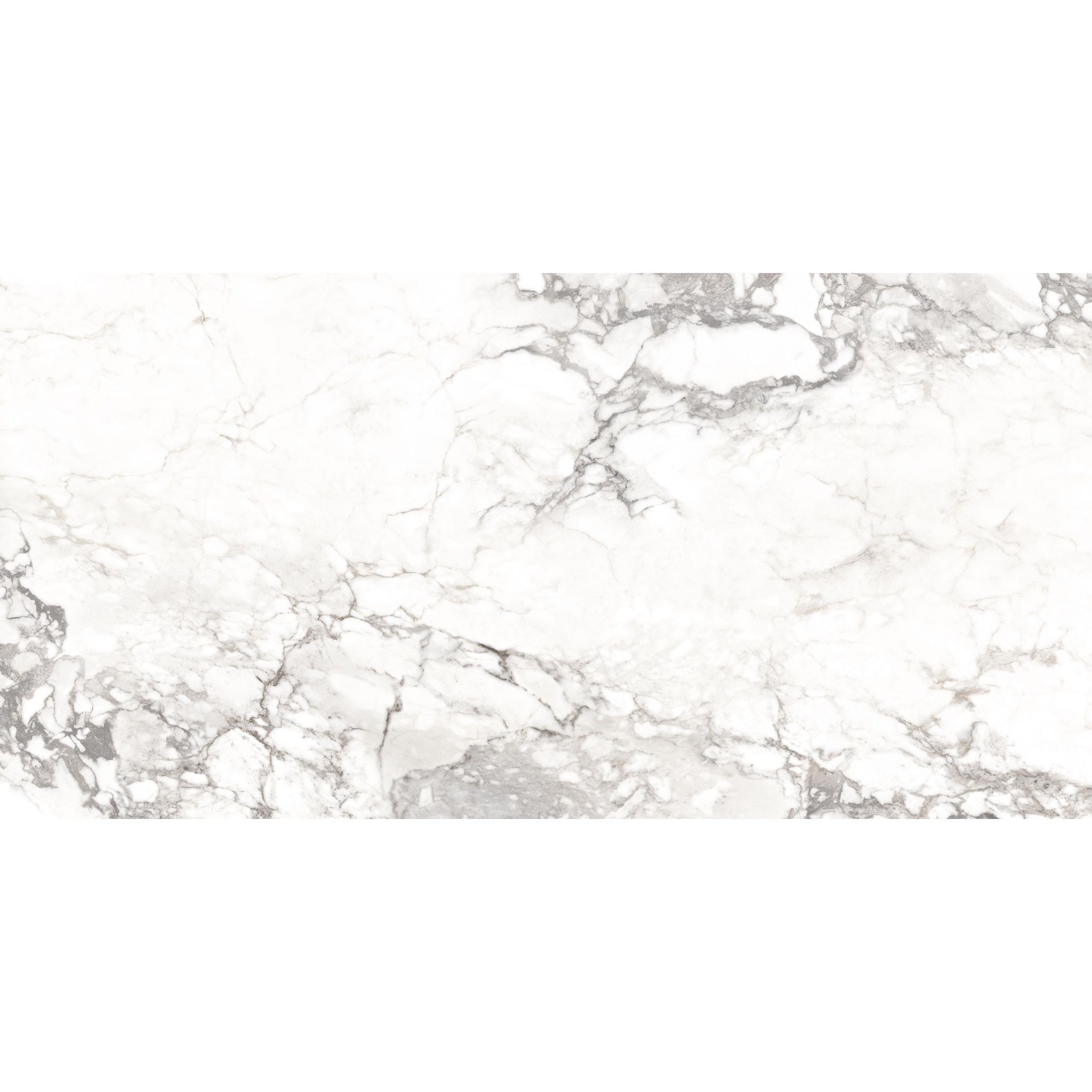 Noble White Marble Porcelain Tile (600x1200mm) | Go Tiles