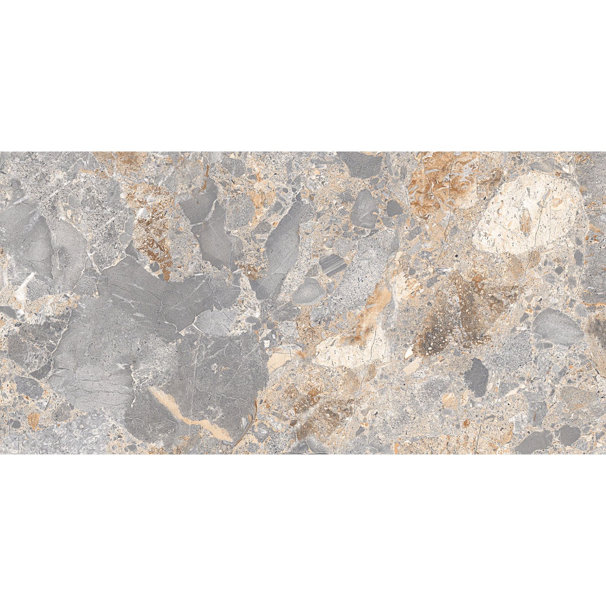 Sanguine Grey Rocker Stone Porcelain Tile (1200x600mm) | Go Tiles