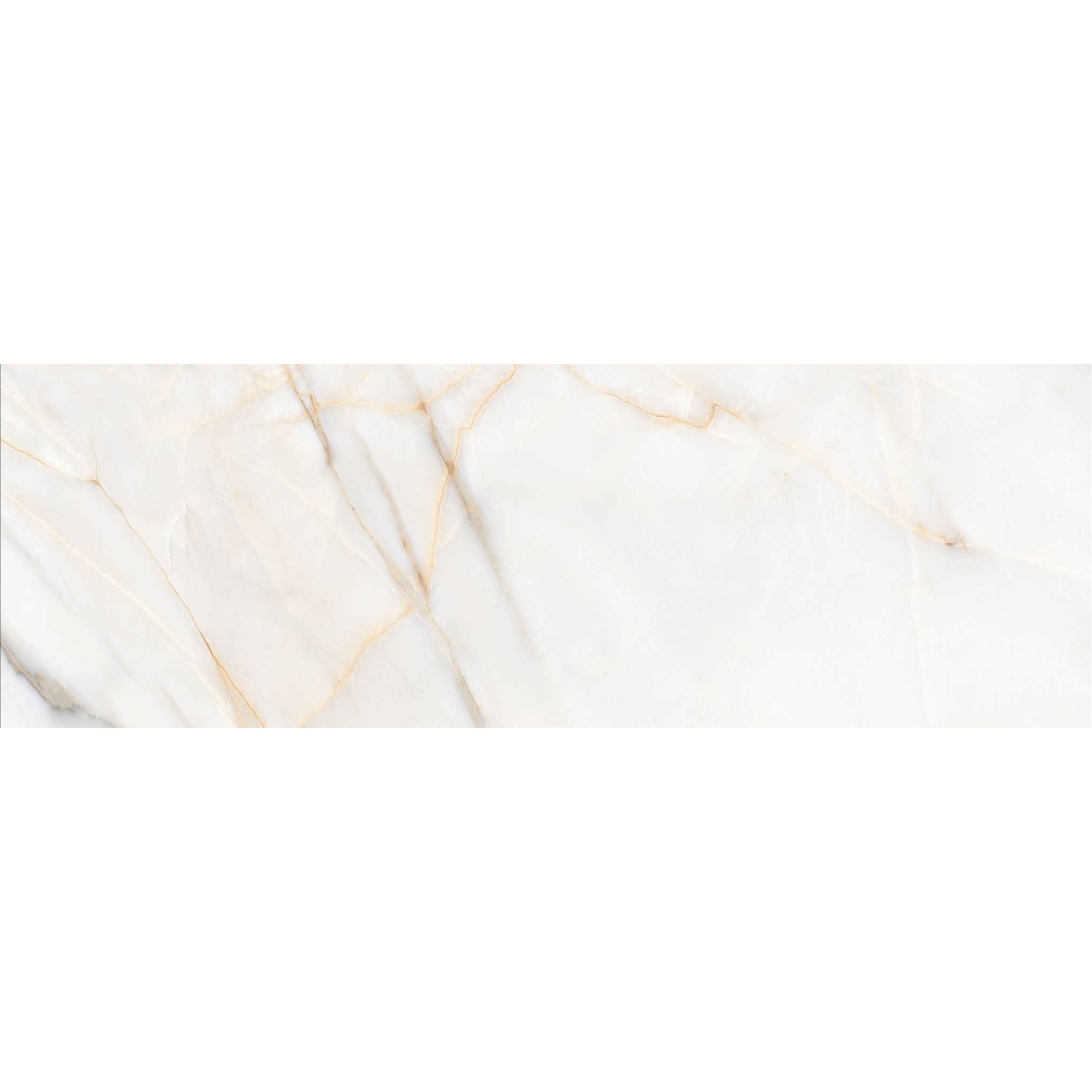 Saldus White Gold Marble Matt Ceramic Tile (1200x400mm) | Marble Effect ...
