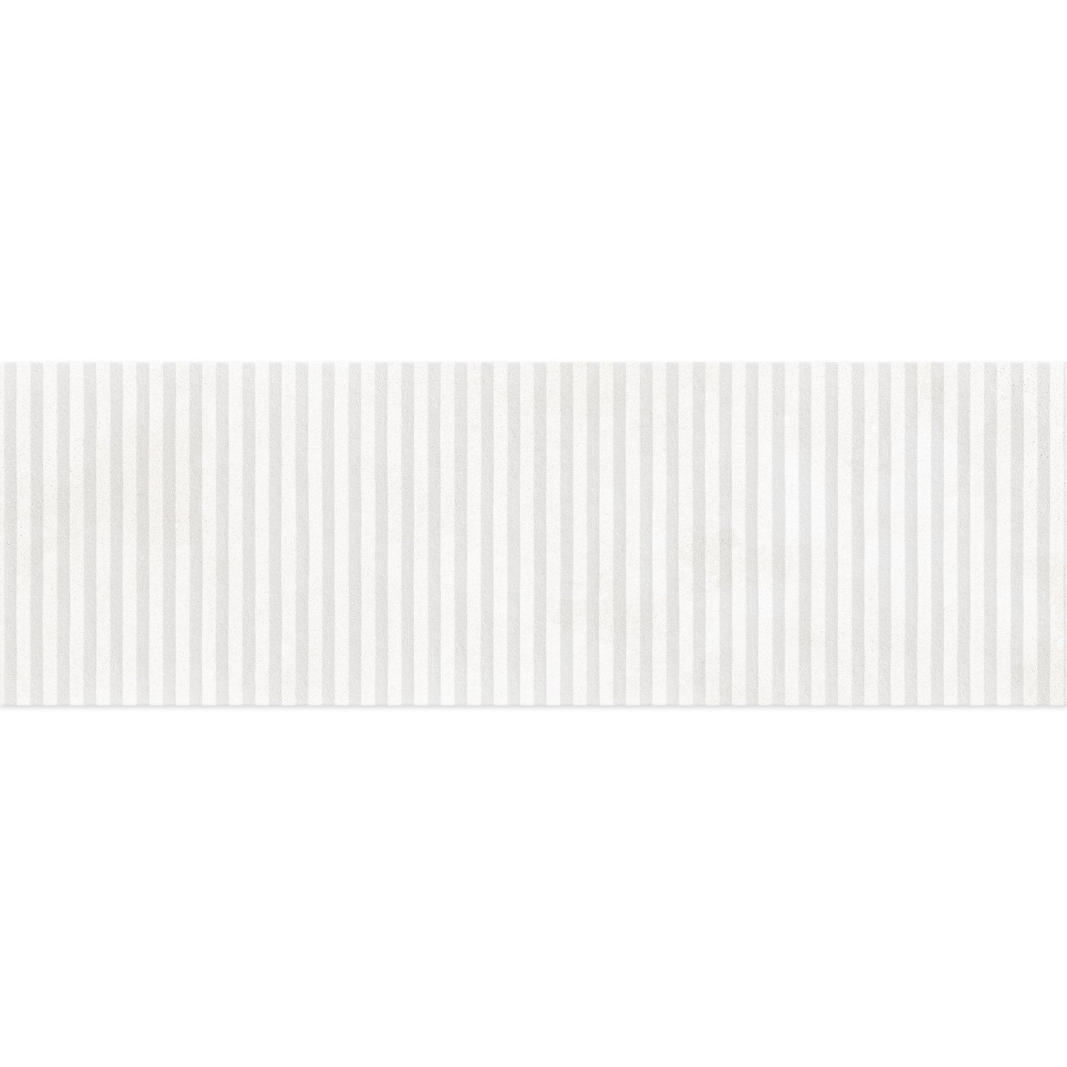 Oasis White Stone Textured Ceramic Tile (1000x315mm) | GoTiles