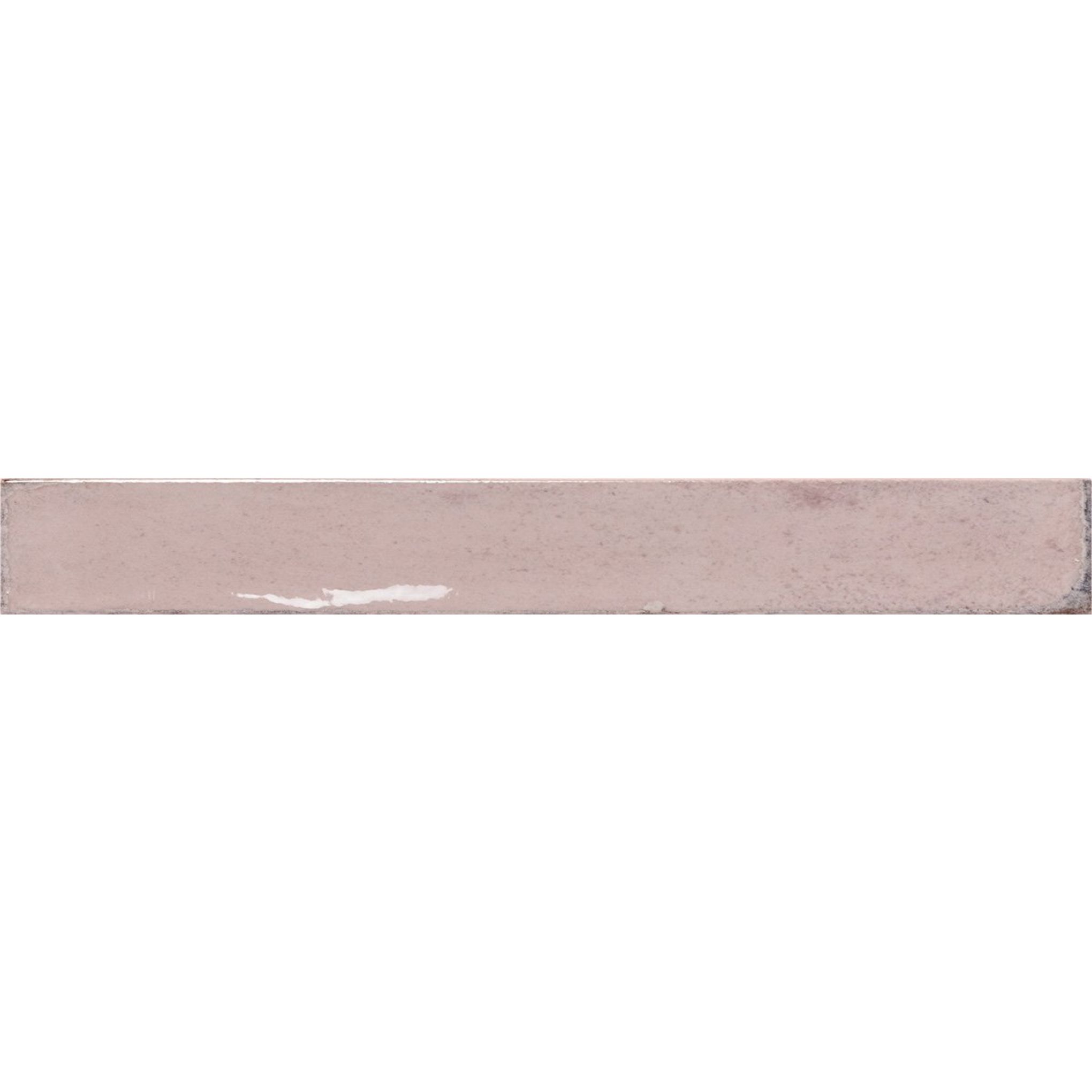 Celeste Pink Ceramic Brick Tile (400x50mm) | GoTiles