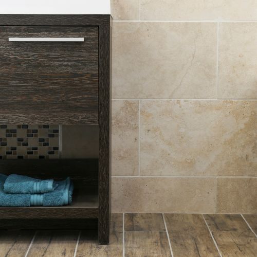 Anderson Ivory Stone Ceramic Tile | Cheap Tiles | Clearance Tiles