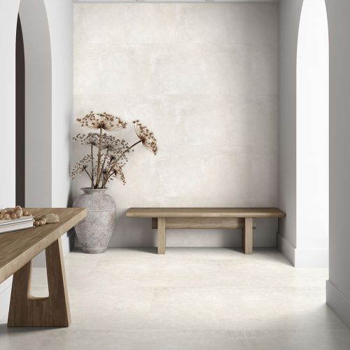 Grove Sand Concrete Effect Porcelain Tile | Wall & Floor Tiles | GoTiles