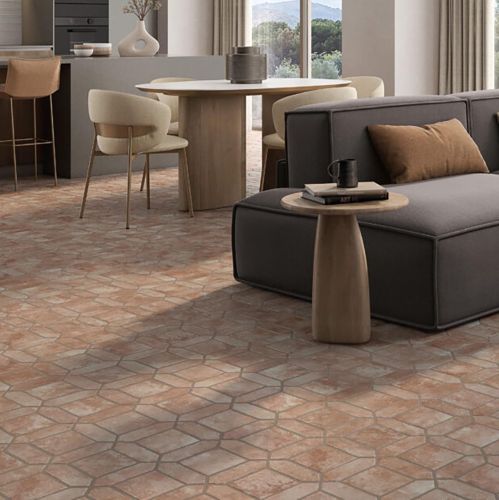 Adelina Terracotta Porcelain Tile (600x400mm) | Go Tiles