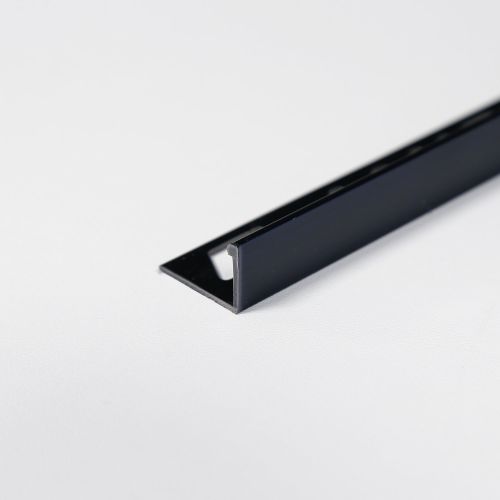 Tileasy Plastic 8mm Black Tile Trim | Tile Edging