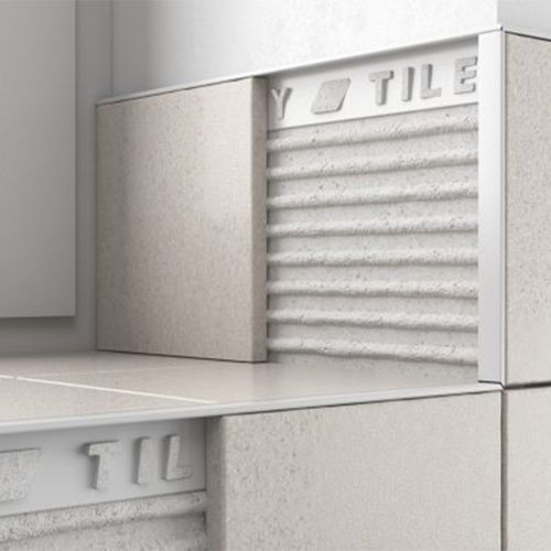 Tileasy Plastic 10mm White Tile Trim | Tile Edging