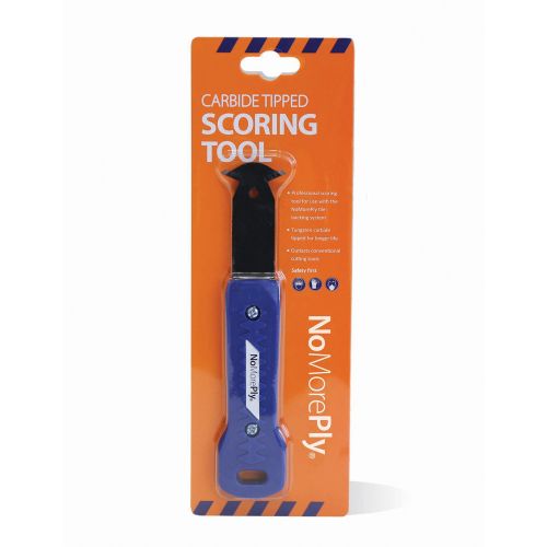 NoMorePly Scoring Knife for Cement Boards | Carbide Tipped Scoring Tool