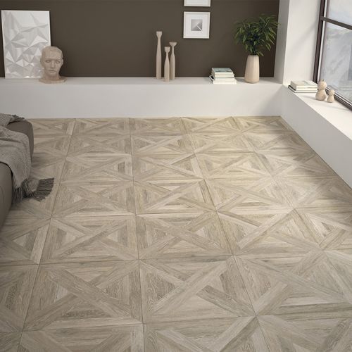 Halcyon Natural Wood Effect Porcelain Tile (590x590mm) | Go Tiles