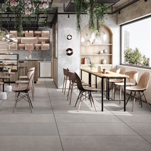 Tigris Grey Stone Porcelain Tile (1200x600mm) | Go Tiles