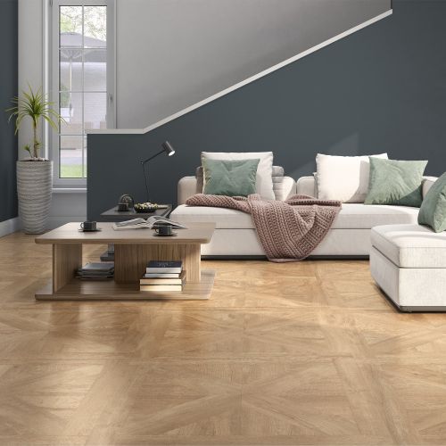 Archer Natural Parquet Wood Effect Porcelain Tile | GoTiles