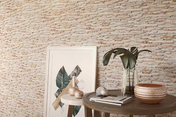 Gantt Ivory Stone Porcelain Tile | GoTiles