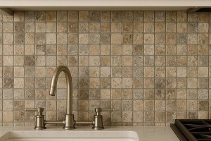 Iona Multicoloured Modular Mosaic Tile (300x300mm) | GoTiles